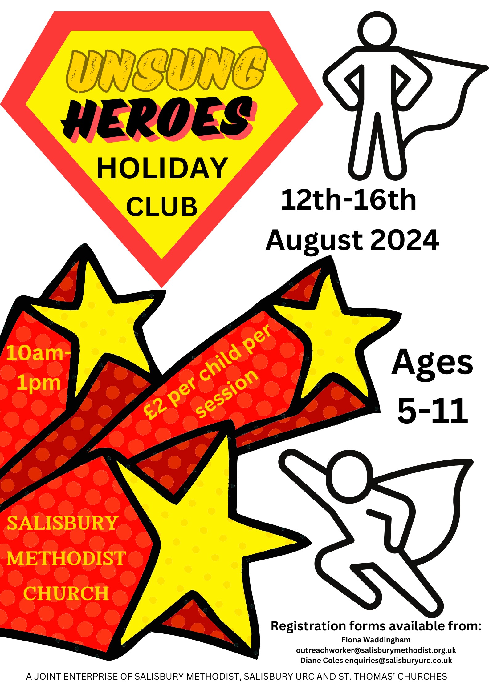 Three Churches Summer Holiday Club | Salisbury United Reformed Church